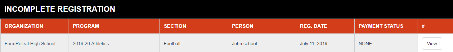 Parent- Register Existing User Through AutoFill – FormReleaf Resource ...